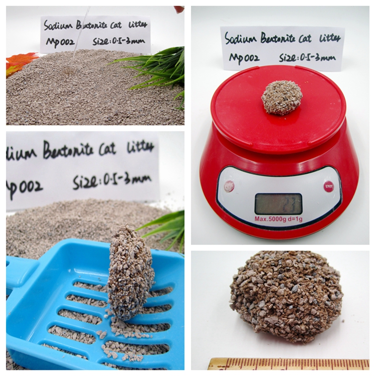 Dust-free Clumping Clay Cat Litter GP002 - Green pet care