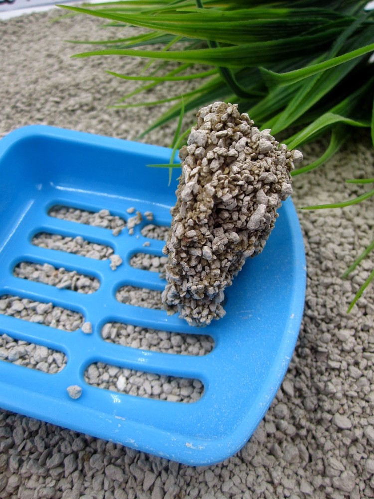 Precious Crushable Cat litter best clumping scoop out 1-4mm - Green pet ...