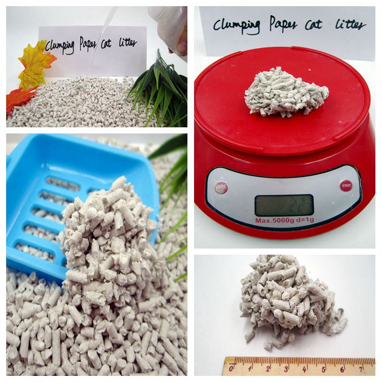 Paper Cat Litter Factory - Green pet care